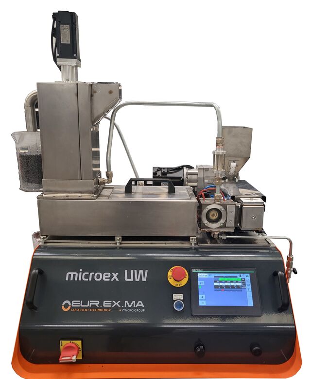MICROEX UW, THE NEWEST LAB GRANULATION LINE OF EUREXMA